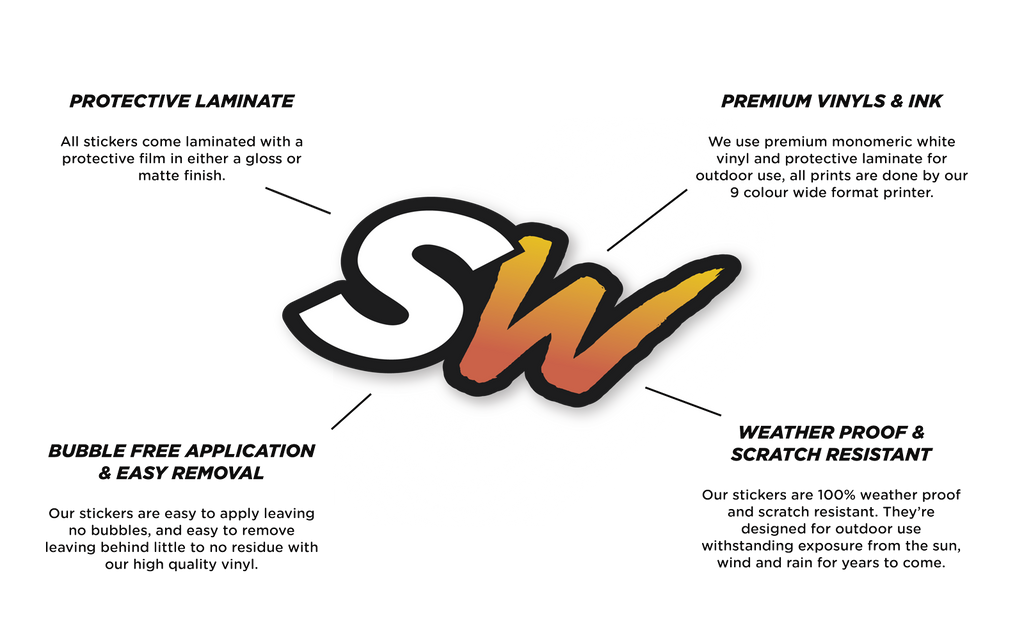 Custom Car Window Stickers