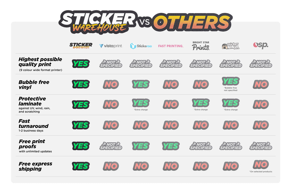 Custom Car Window Stickers