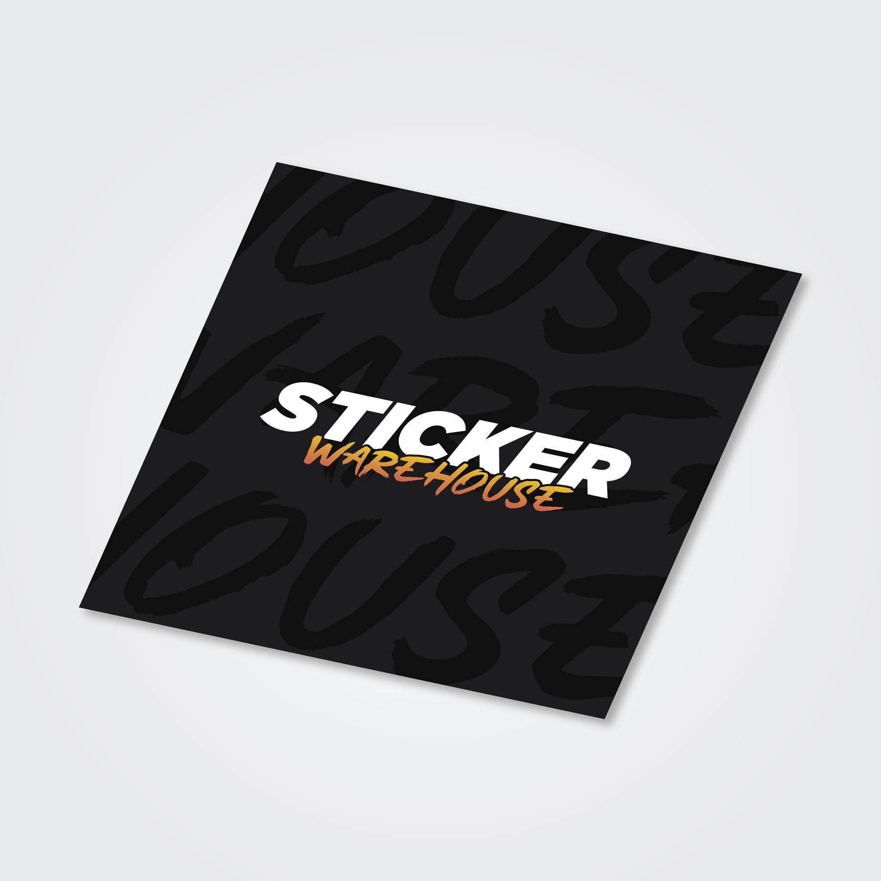 Custom Vinyl Square Stickers | Free Express Shipping