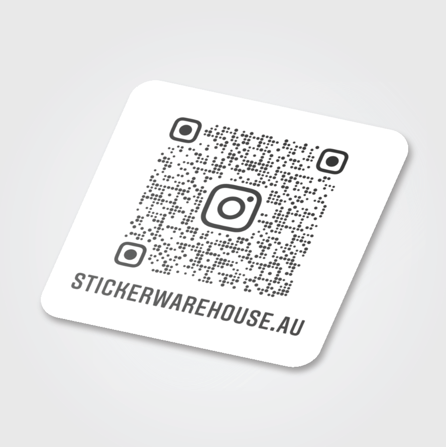 Custom Vinyl Square Stickers | Free Express Shipping